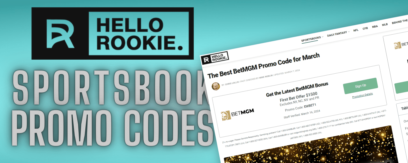 Hello Rookie Sportsbook Promo Code Extension | Get the Latest Bonuses