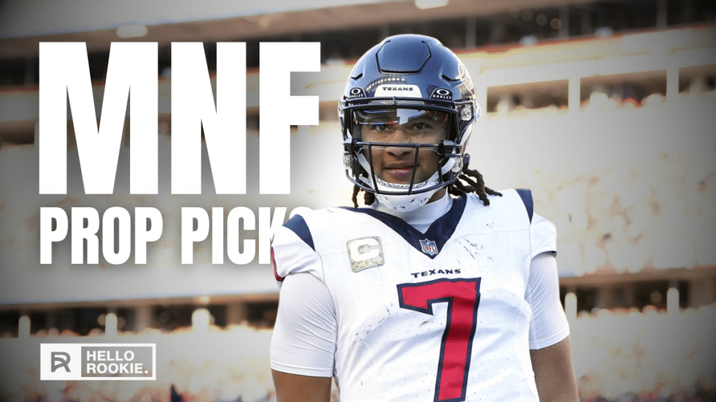 5 Player Prop Picks for Monday Night Football: Texans vs. Cowboys ...