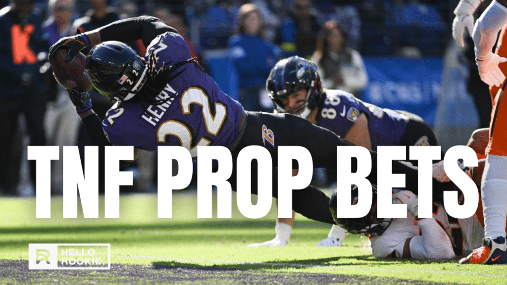 Bengals vs. Ravens: 5 Player Prop Picks for Thursday Night Football | Hello Rookie